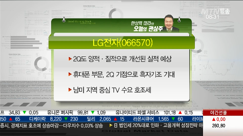 LG전자, 2Q부터 휴대폰 흑자전환
