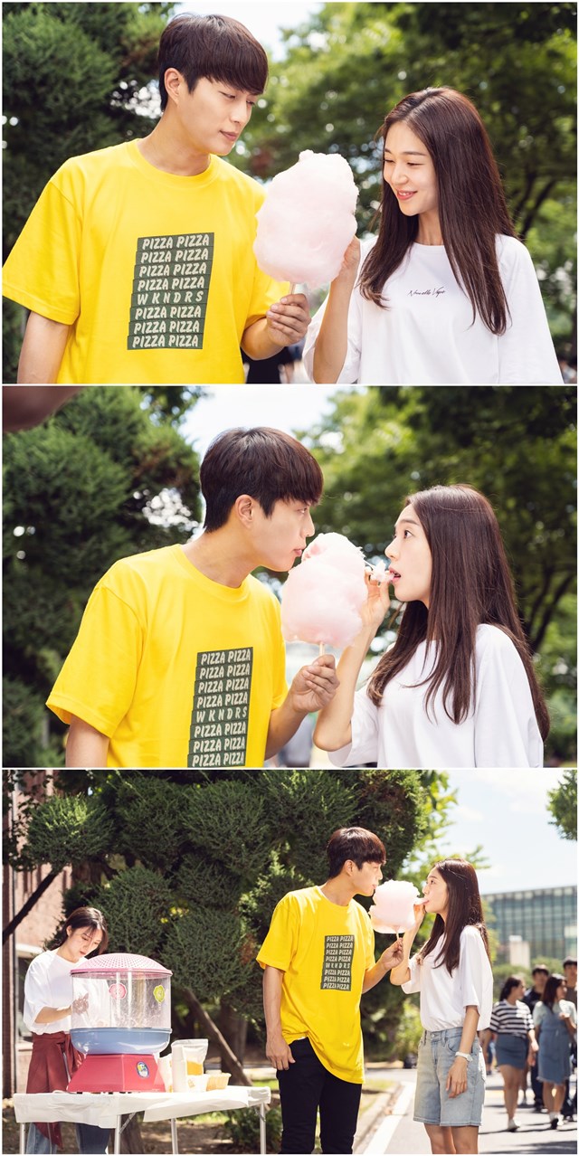 ‘식샤를 합시다3’ 윤두준-백진희, 두근두근 달콤한 솜사탕 키스! ‘동화 같은 하루 시작’
