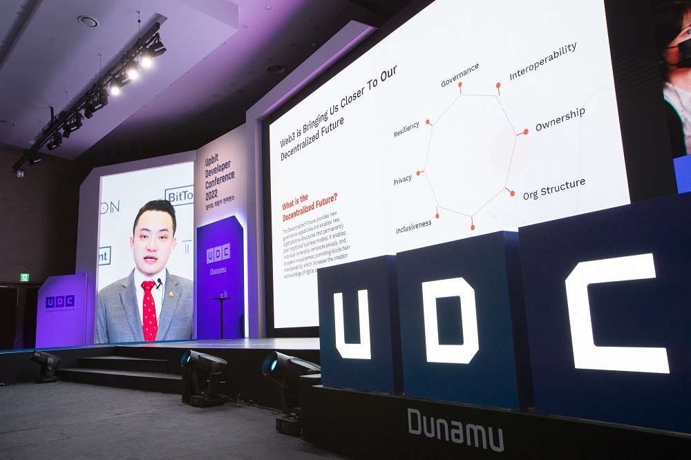 [UDC 2022] 트론 저스틴 선 "웹3.0, 탈중화의 미래로 이끌어"